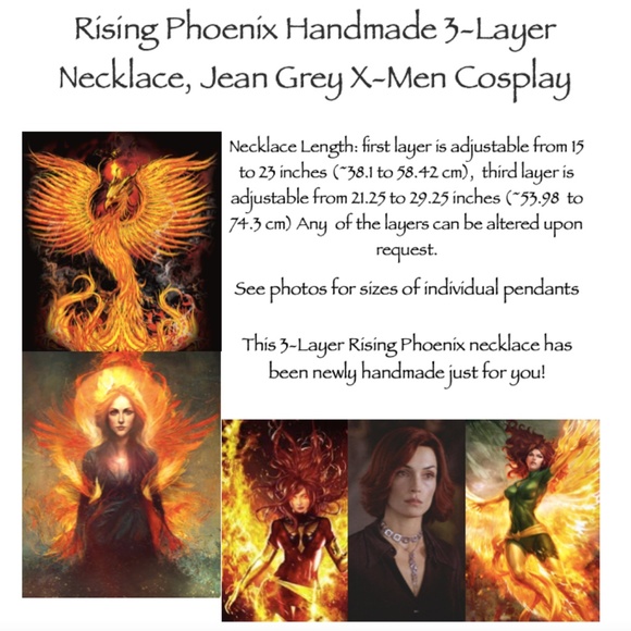 Hand Crafted | Jewelry | Rising Phoenix Silver Handmade 3layer ...